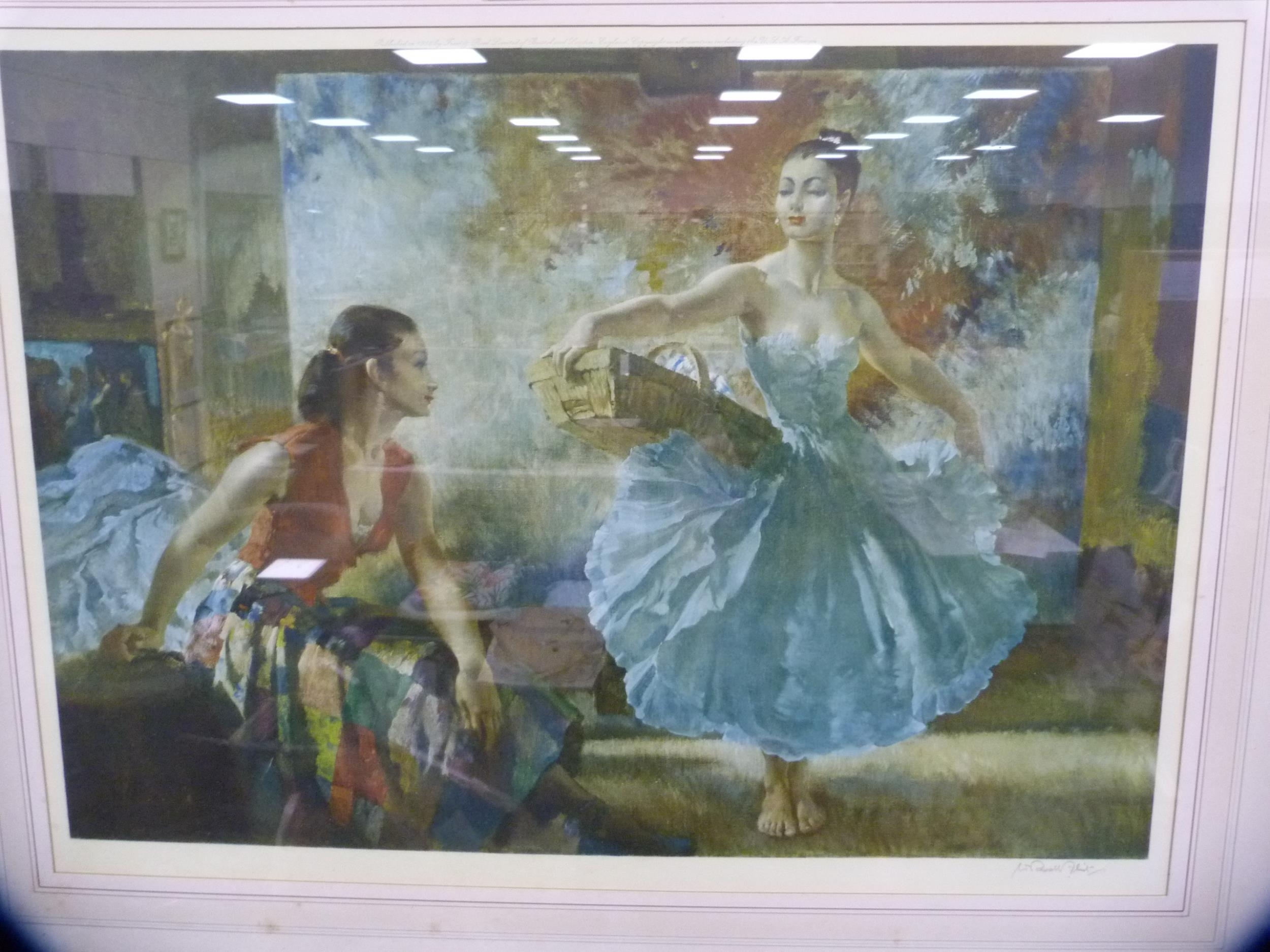 William Russell Flint | 'Eve and Yasmin and an Unfinished Picture ...