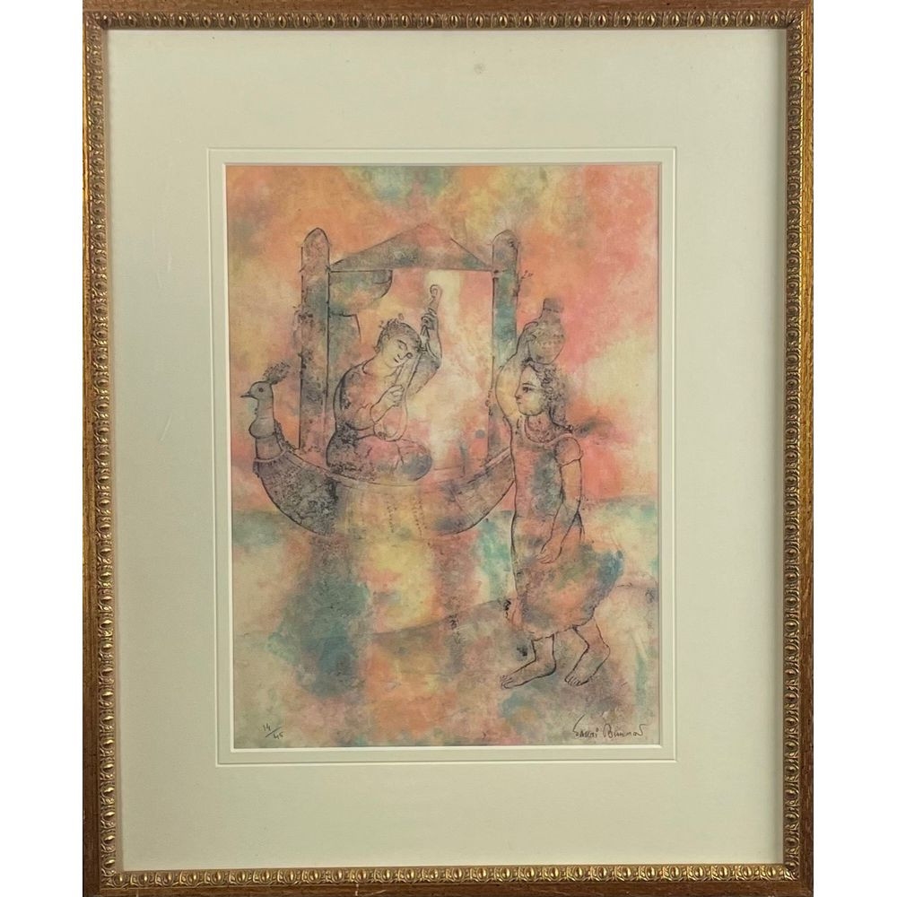 Sakti Burman | JEUNE MUSICIEN | MutualArt