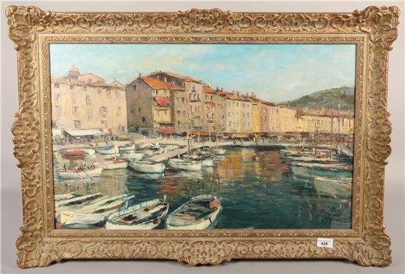Phyllis Morgans | Waterfront St Tropez | MutualArt