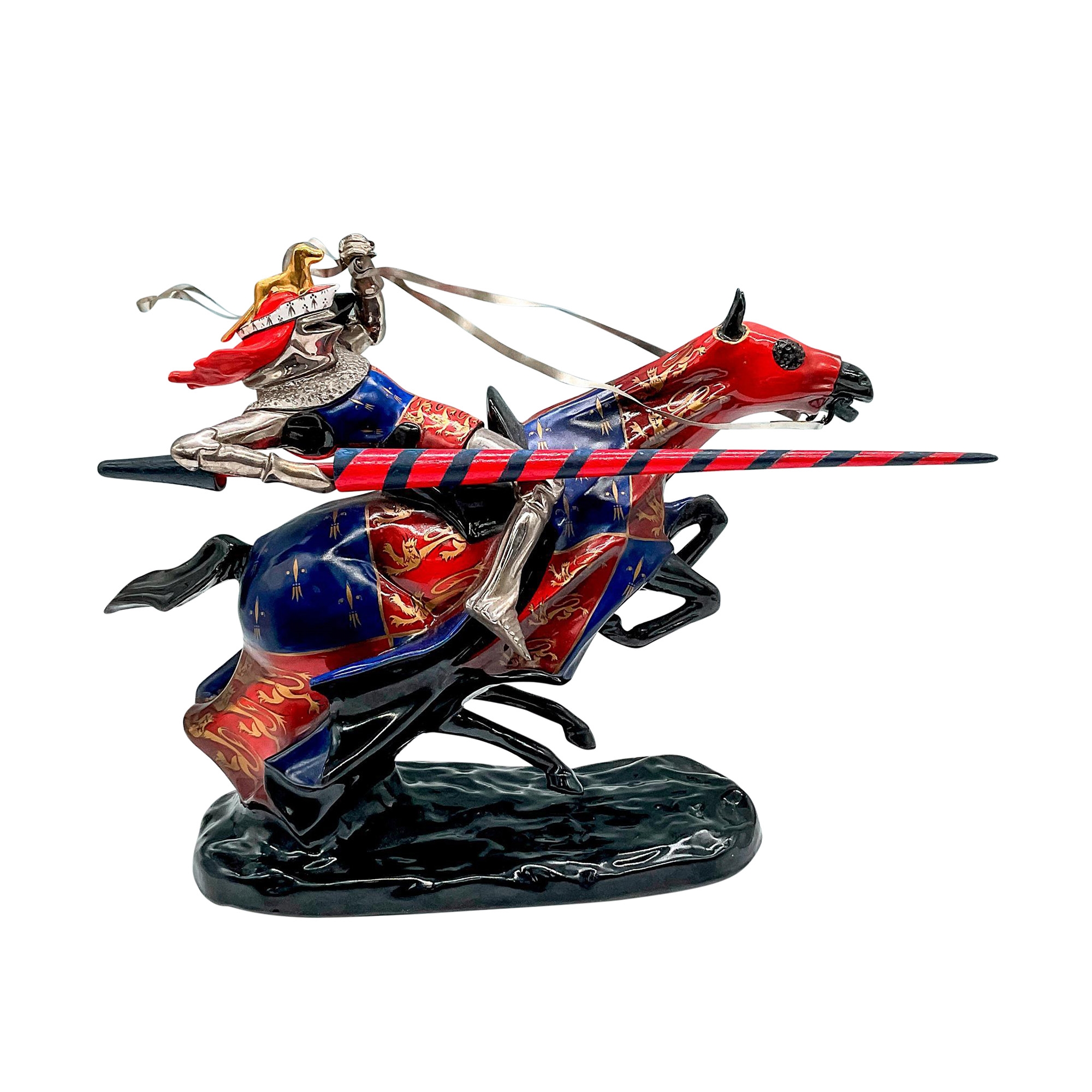 Michael Sutty | Rare Michael Sutty English Jousting Knight Sculpture ...