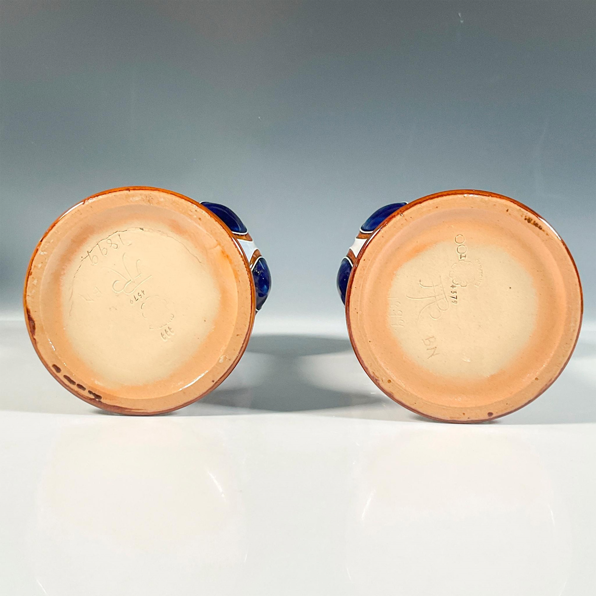 Frank Butler | Pair of Doulton Lambeth Frank Butler Stoneware Vases ...