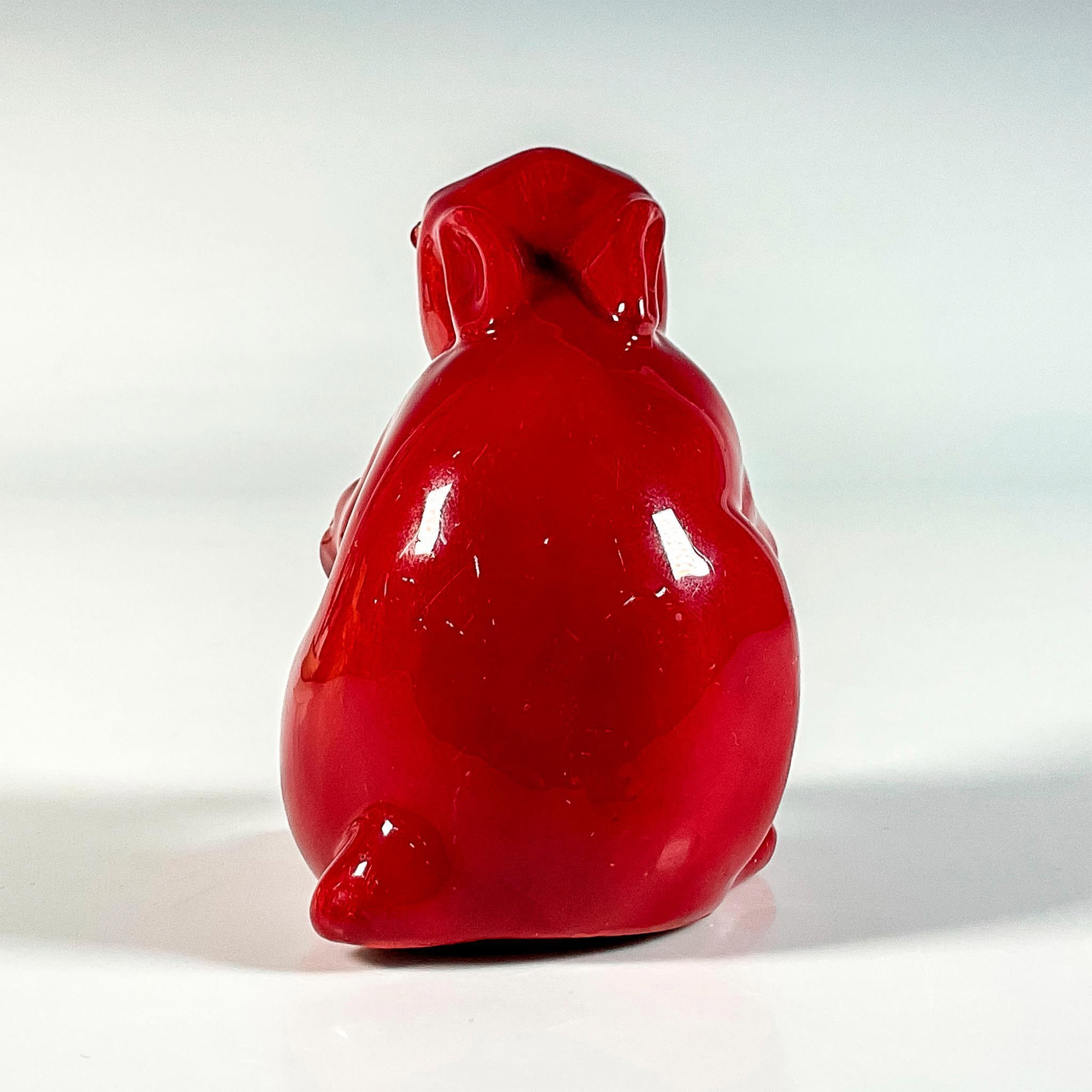 Bernard Moore | Bernard Moore Flambe Figurine, Seated Rabbit (1920 ...