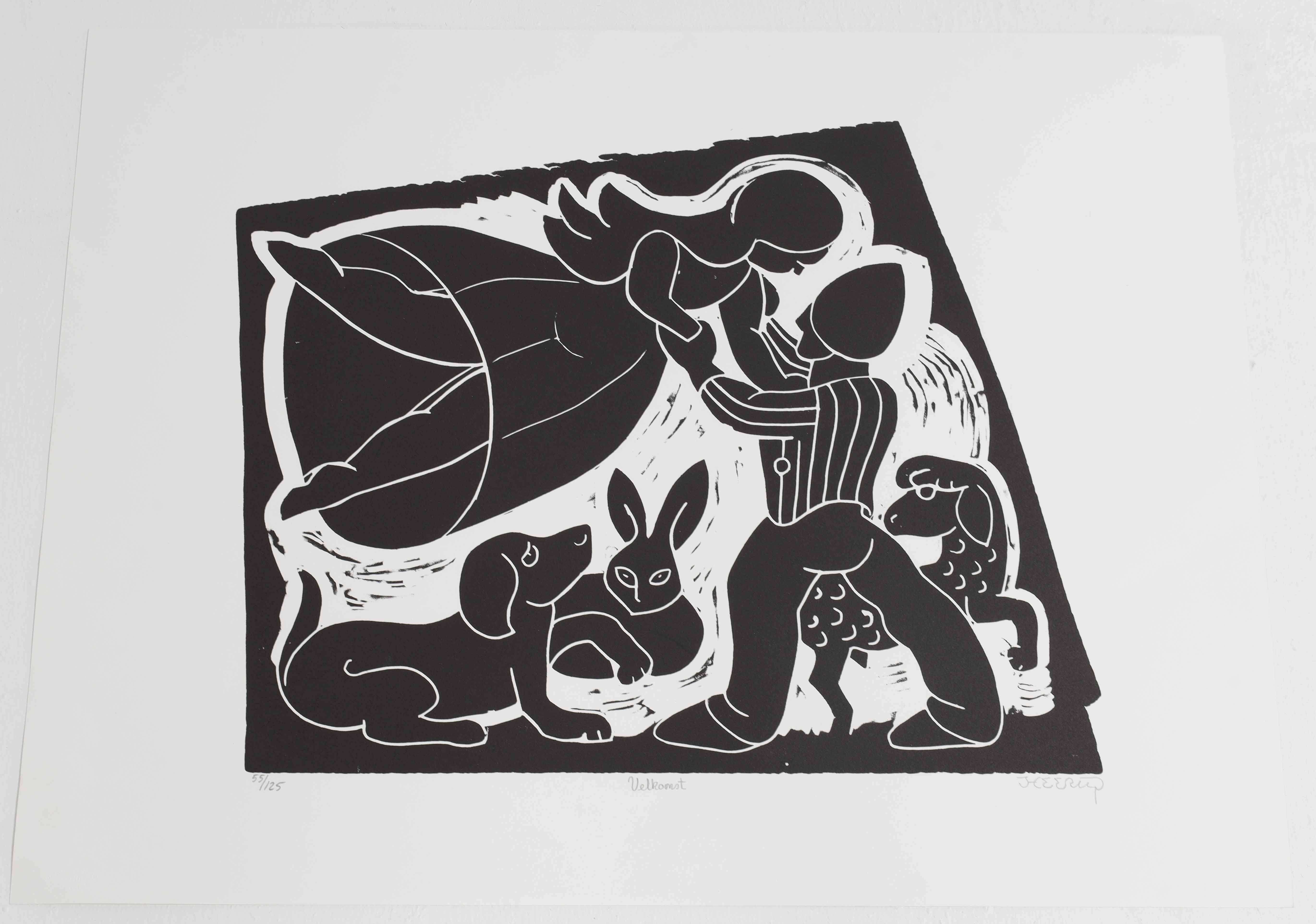Henry Heerup | Velkomst (1991) | MutualArt