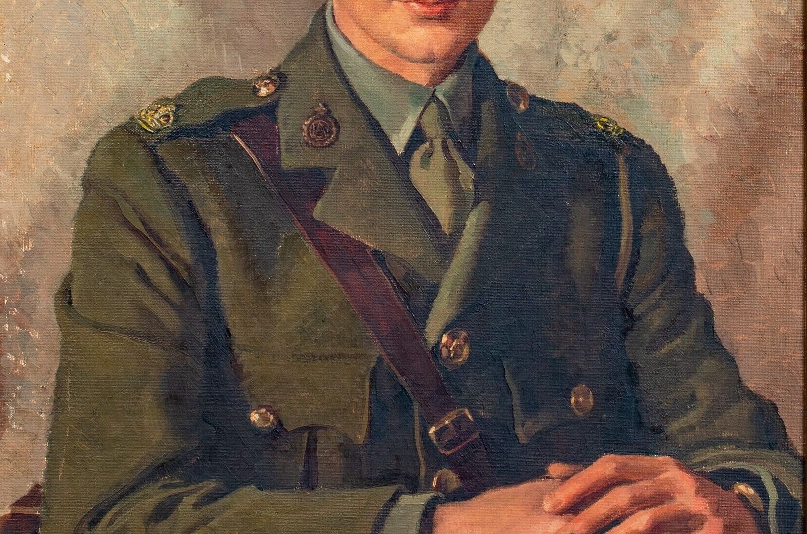 Joyce Platt | PORTRAIT OF MAJOR GORDON WALLACE | MutualArt