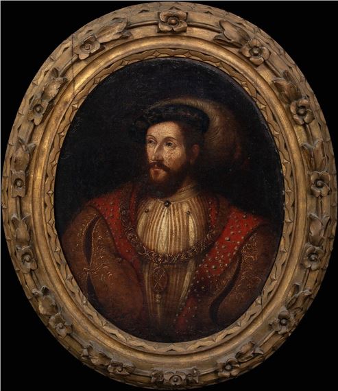 French School, 17th Century | PORTRAIT OF KING FRANCES I | MutualArt