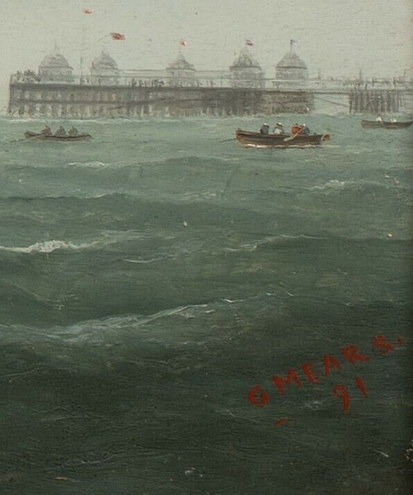 George Mears | BRIGHTON BEACH PIER PLEASURE BOAT | MutualArt