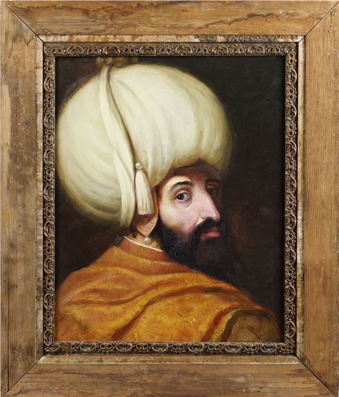 Ottoman School, 20th Century | AN OTTOMAN PORTRAIT OF SULTAN BAYEZID I ...