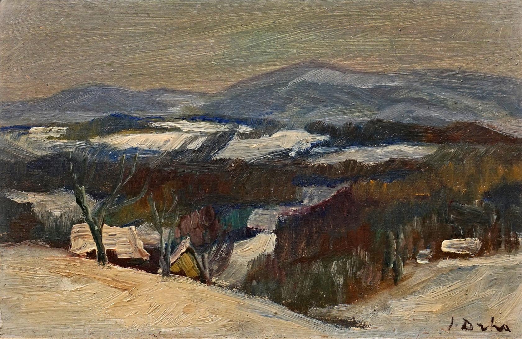 Josef Drha | Zima v Beskydech | MutualArt