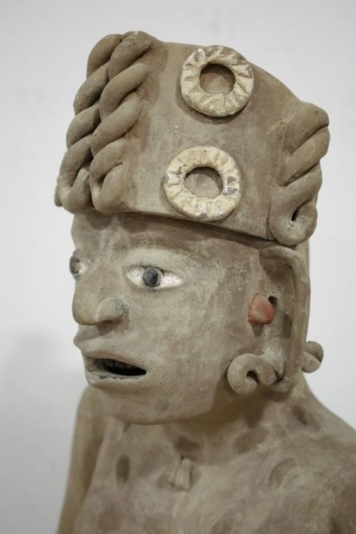 Brigido Lara | Brigido Lara Cihuateteo Aztec Terracotta Figure (1990 ...