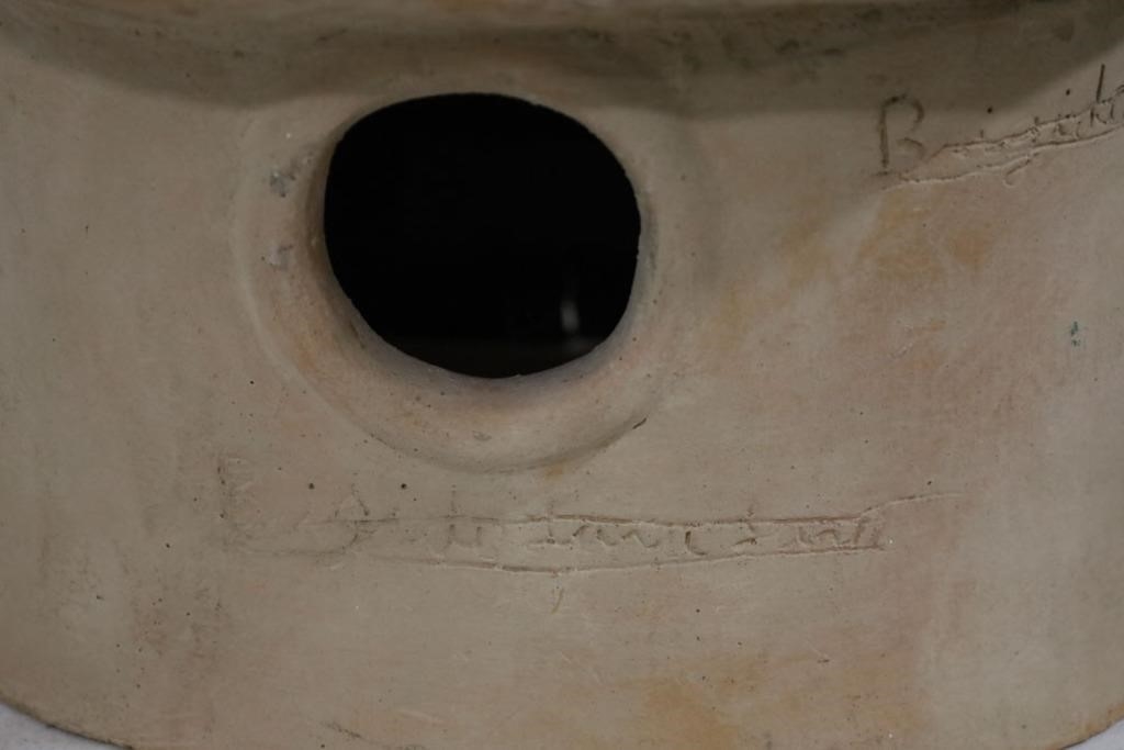 Brigido Lara | Brigido Lara Cihuateteo Aztec Terracotta Figure (1990 ...