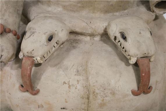 Brigido Lara | Brigido Lara Cihuateteo Aztec Terracotta Figure (1990 ...