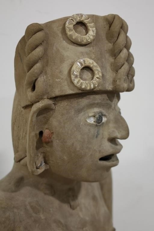 Brigido Lara | Brigido Lara Cihuateteo Aztec Terracotta Figure (1990 ...