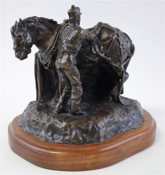 Herb Mignery | Herb Mignery Horse & Rider Ltd Ed Bronze Sculpture (1986 ...
