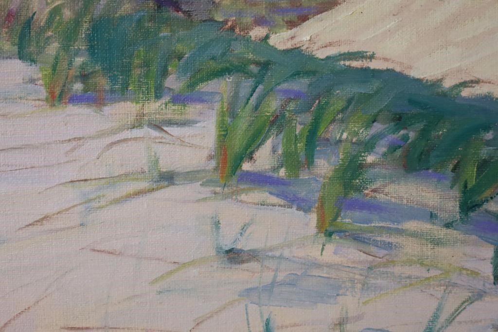 Frank V. Dudley | Frank Dudley Indiana Dunes Landscape Oil On Canvas ...