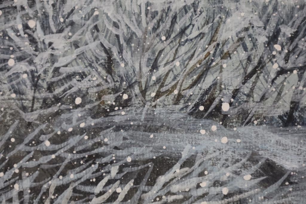 Ted Nichols | Ted Nichols Winter Night Oil On Canvas (1983) | MutualArt