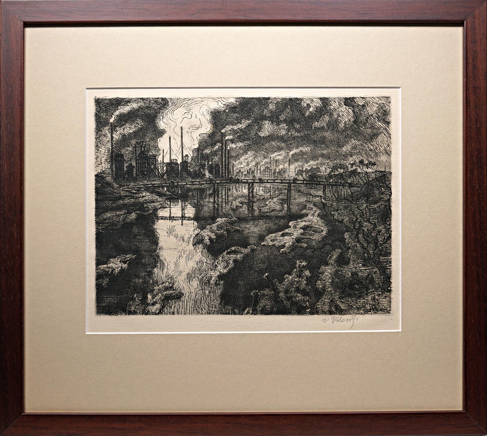 Vladimir Silovsky | Industriální krajina | MutualArt