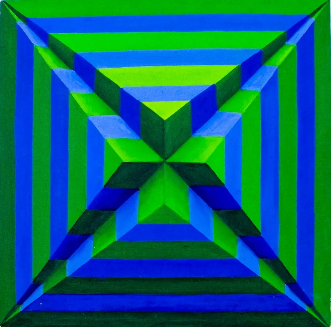 Tony King | GEOMETRIC COMPOSITION | MutualArt