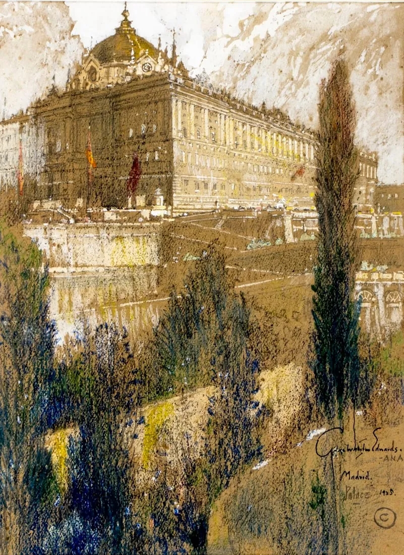 George Wharton Edwards | Cityscape (1925) | MutualArt