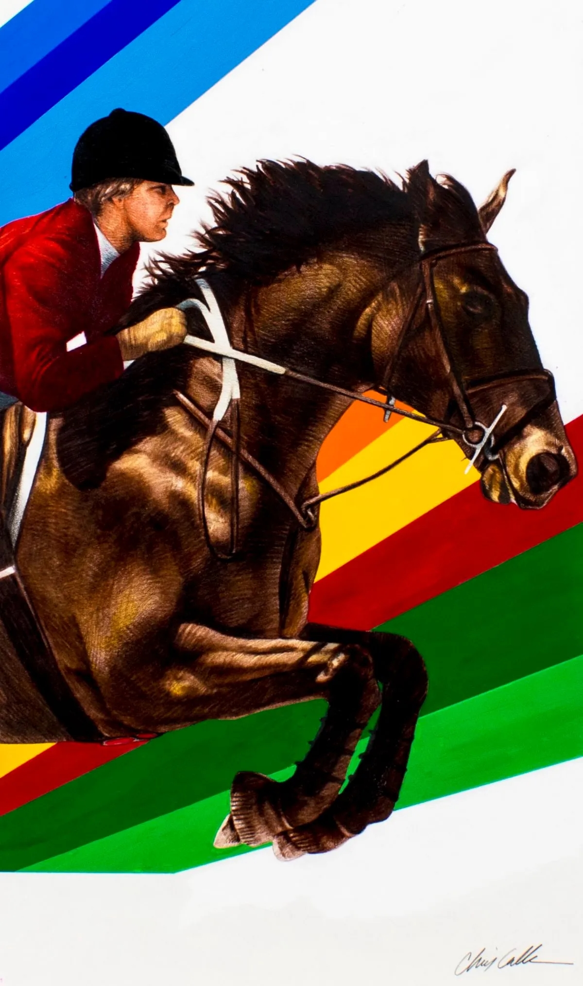 Chris Calle | Olympic Centennial Games - Equestrian (1996) | MutualArt
