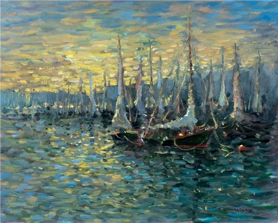 Robert Waltsak | Beaton Boat Yard | MutualArt