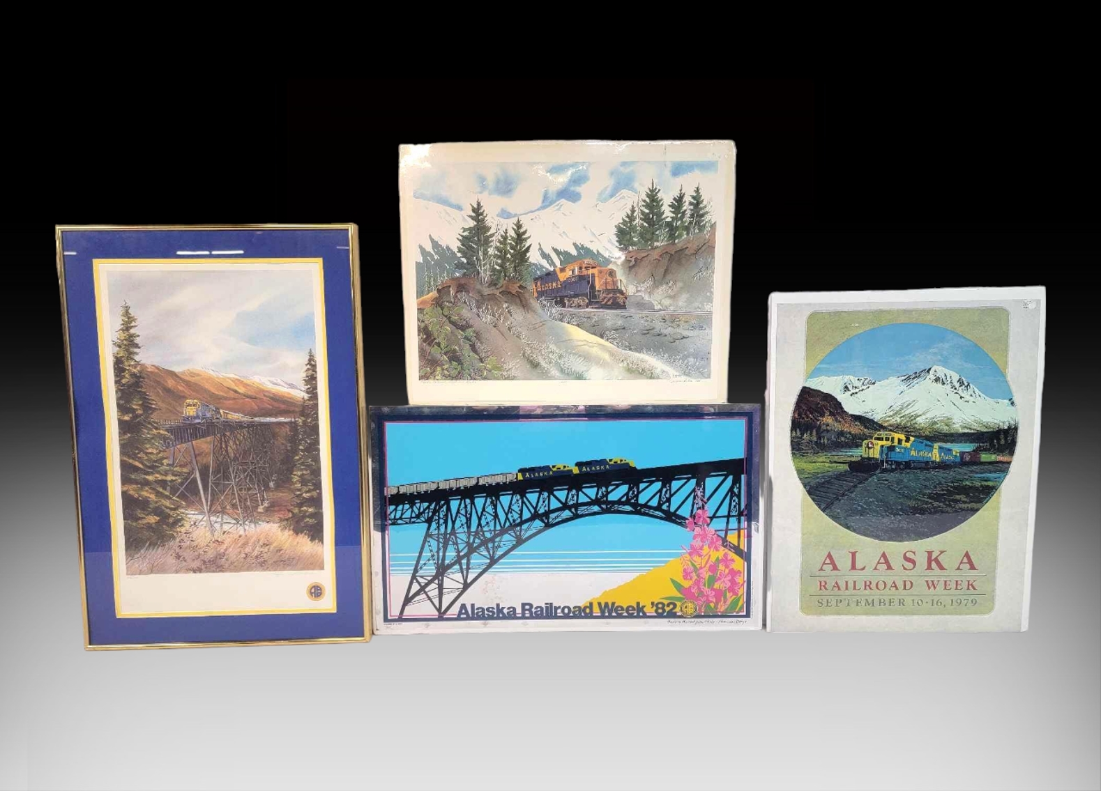 Nancy Taylor Stonington | Alaska Railroad Themed Prints | MutualArt