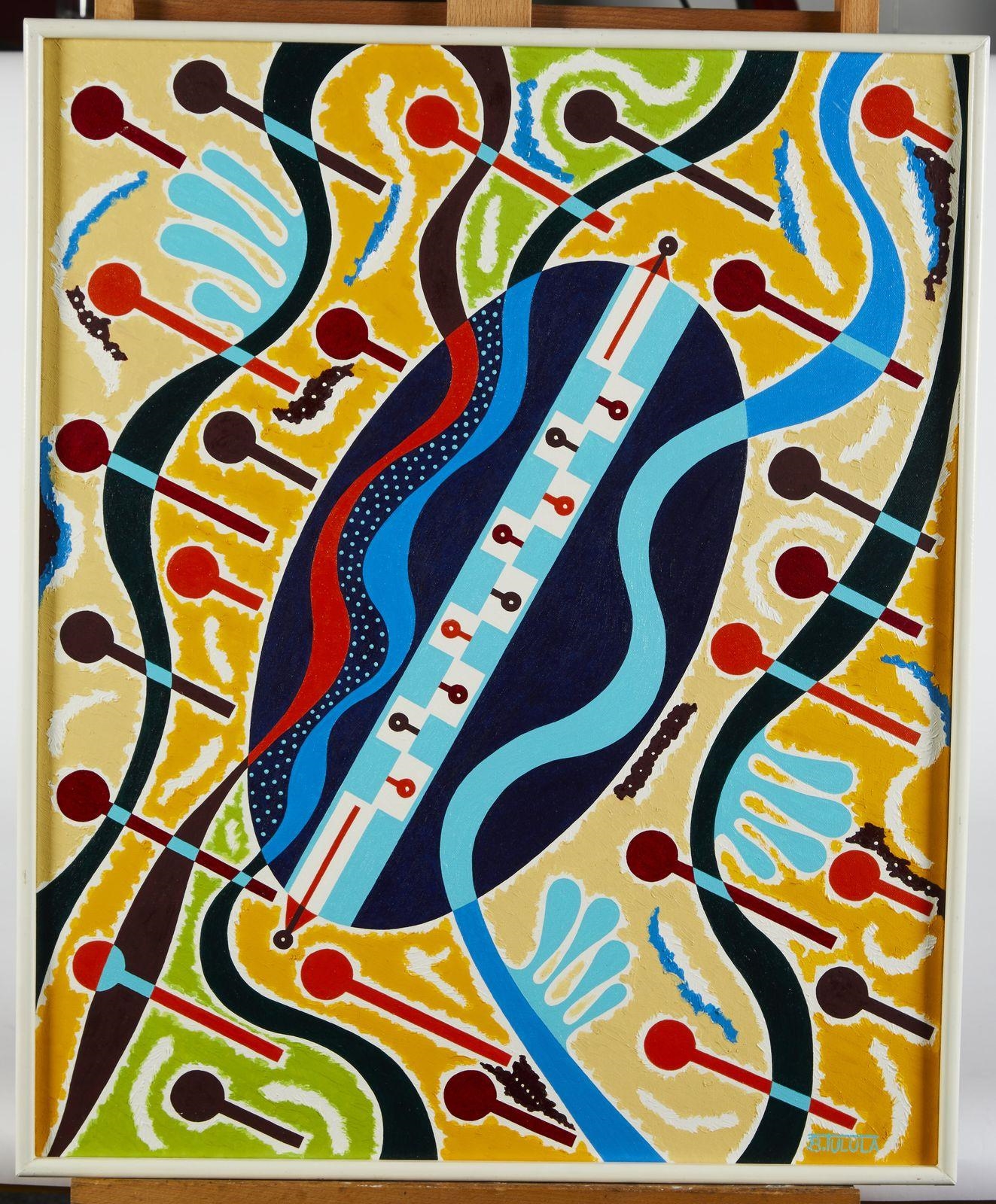 Bernard Tulula | Cellule ondulatoire | MutualArt