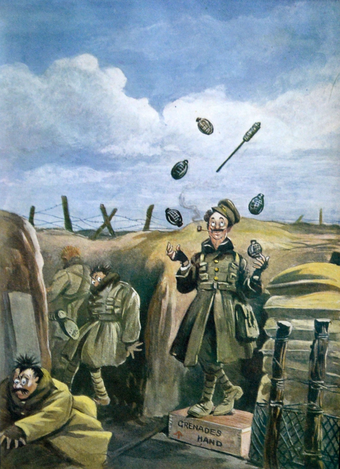 Bruce Bairnsfather | After Bruce Bairnsfather - Four Great War cartoons ...