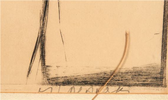 Mauricio Lasansky | Self-Portrait (1957) | MutualArt