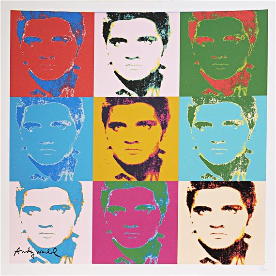 Andy Warhol Elvis Presley Andy Warhol Images Of Elvis Presley, Marlon