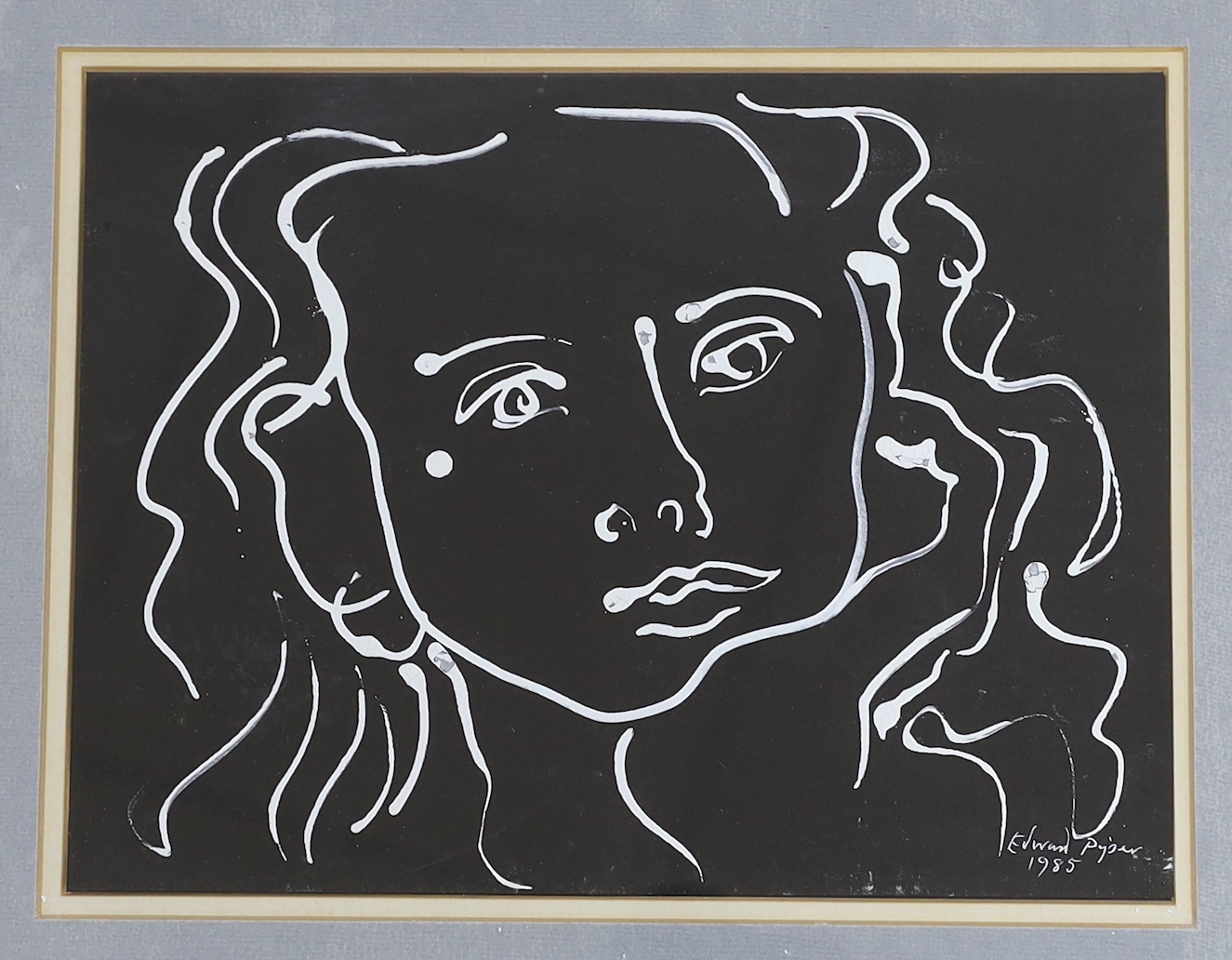 Edward Piper | Two female nudes in an interior (1986) | MutualArt