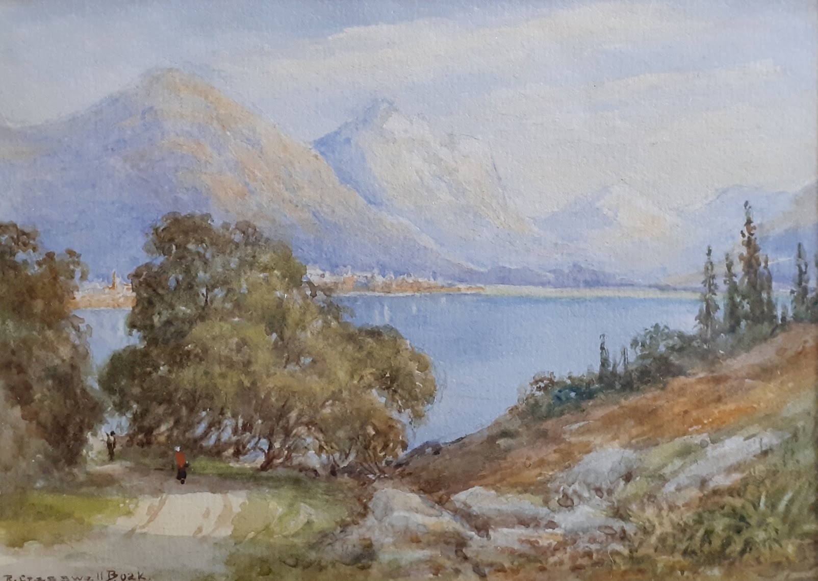 Robert Cresswell Boak | Lake Maggioie Sicily | MutualArt