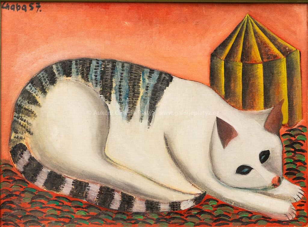 Karel Chaba | Kočka | MutualArt