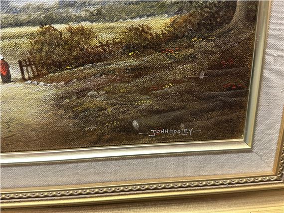 John Hooley | Cottage Scene (1991) | MutualArt