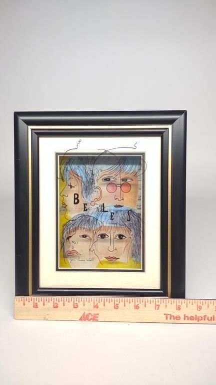 Jean-Pierre Weill | The Beatles 3d Art by Jean-Pierre Weill | MutualArt