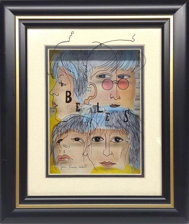Jean-Pierre Weill | The Beatles 3d Art by Jean-Pierre Weill | MutualArt
