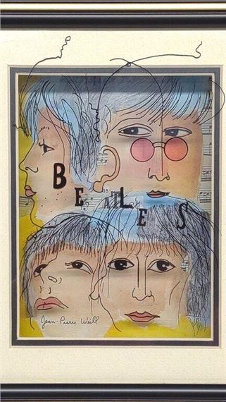 Jean-Pierre Weill | The Beatles 3d Art by Jean-Pierre Weill | MutualArt