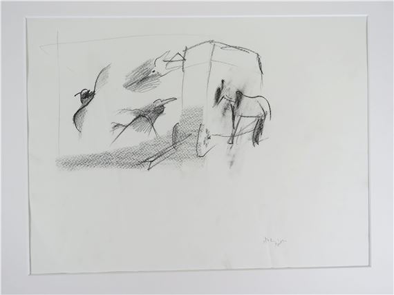 Siegfried Anzinger | Karren (1953) | MutualArt