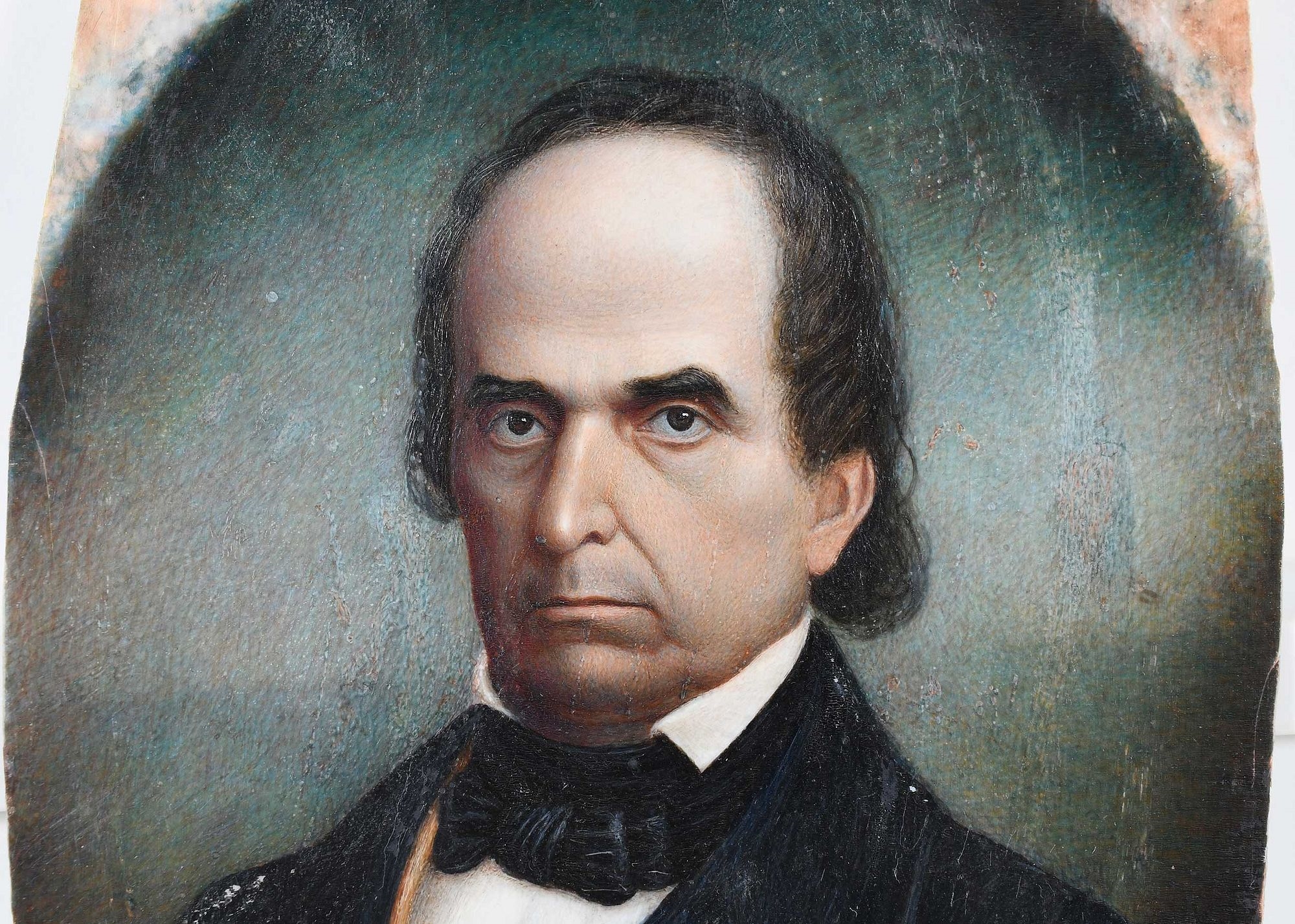 Daniel Wagner | Portrait Miniature of Daniel Webster (1852) | MutualArt