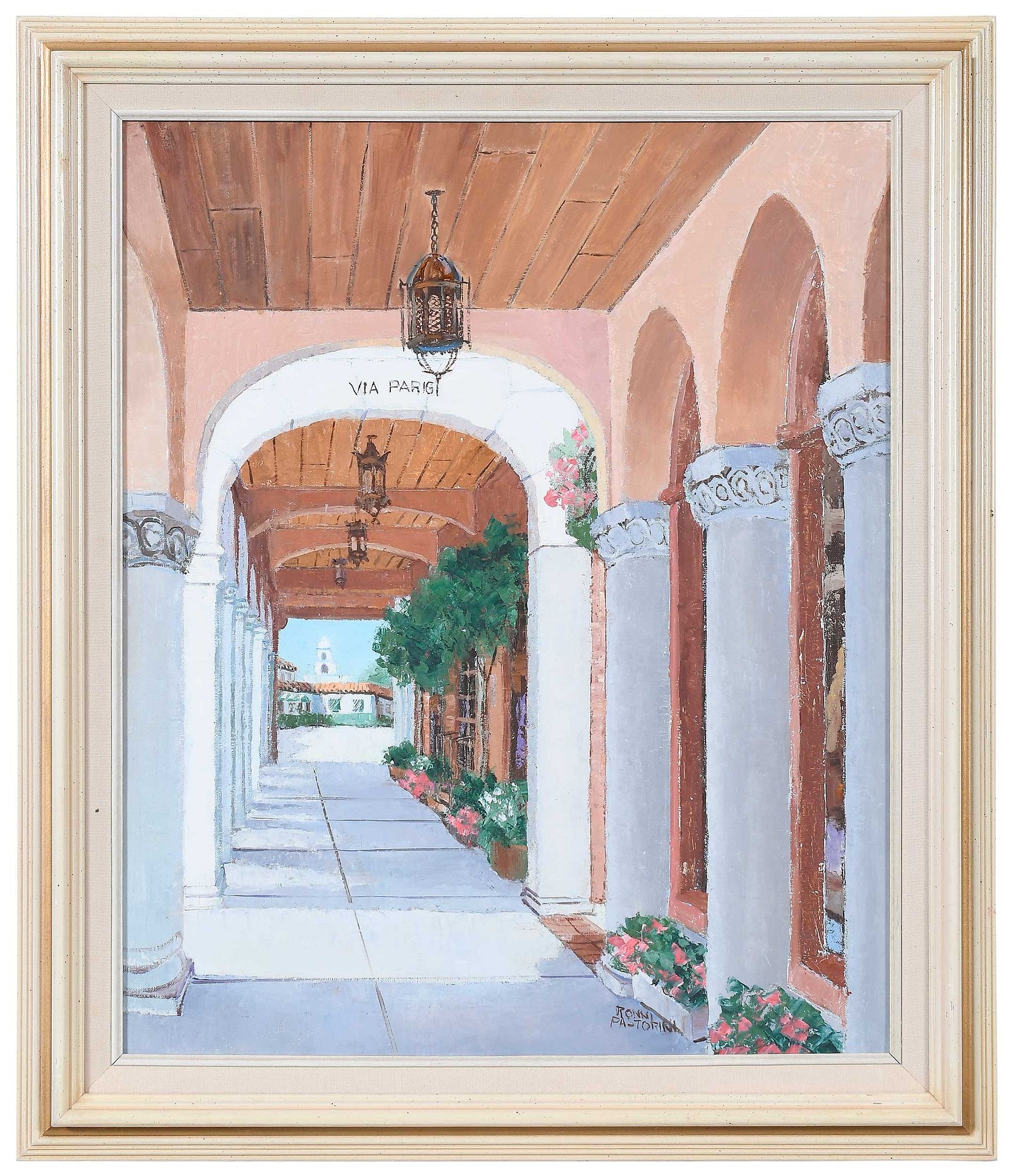 Ronni Pastorini | Palm Beach Street | MutualArt