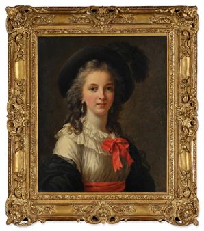 Élisabeth Vigée Le Brun | Portrait of Élisabeth Louise Vigée Le Brun ...