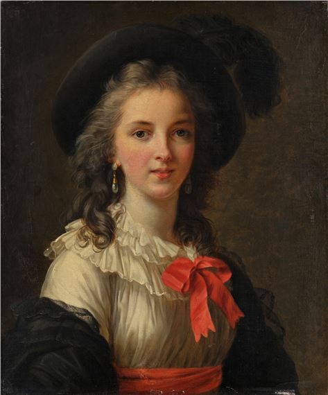 Élisabeth Vigée Le Brun | Portrait of Élisabeth Louise Vigée Le Brun ...