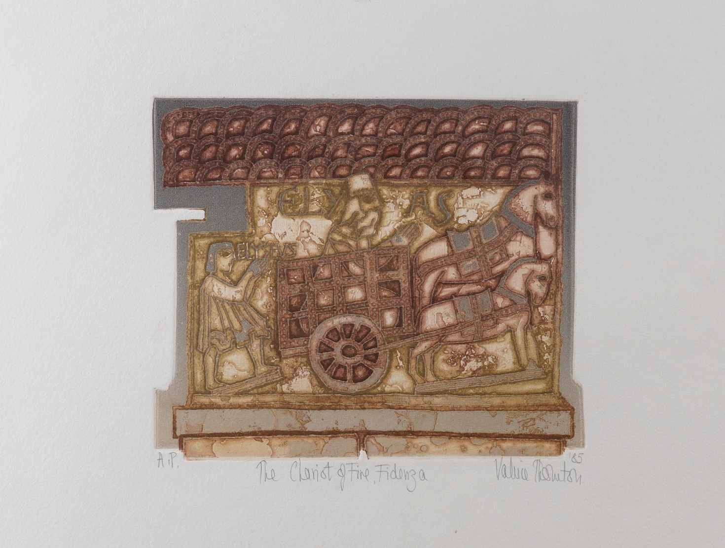 Valerie Thornton | The Chariot of Fire, Fidenza | MutualArt