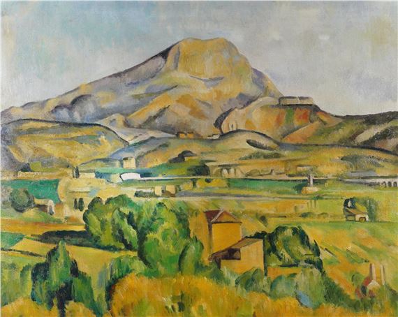 Paul Cézanne | Mont Saint-Victoire seen from Bellevue, | MutualArt