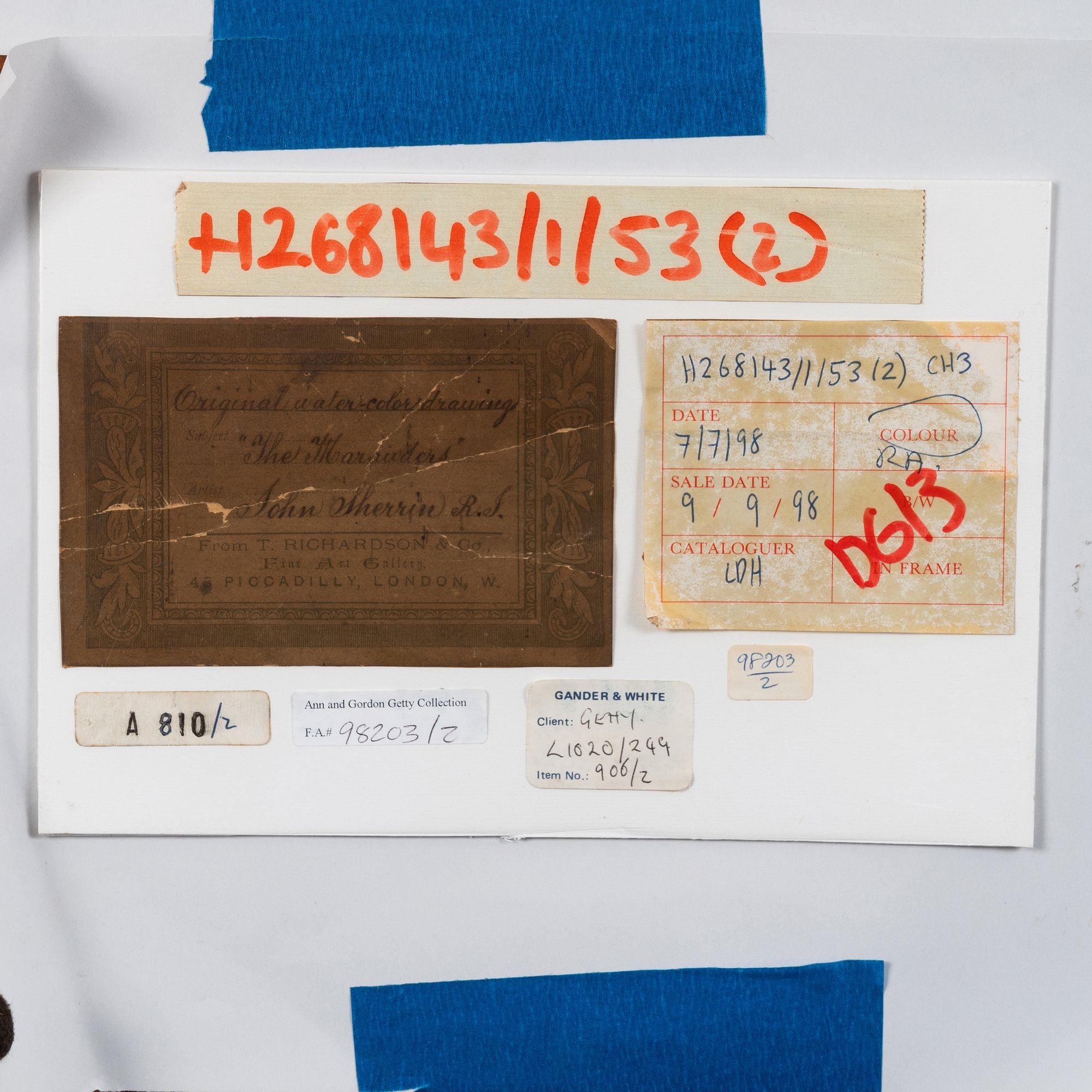 John Sherrin | The Marauders; and Sour Grapes | MutualArt