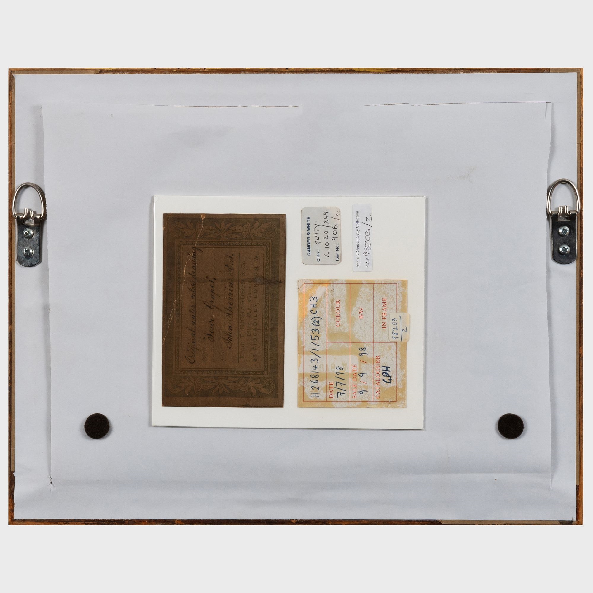 John Sherrin | The Marauders; and Sour Grapes | MutualArt