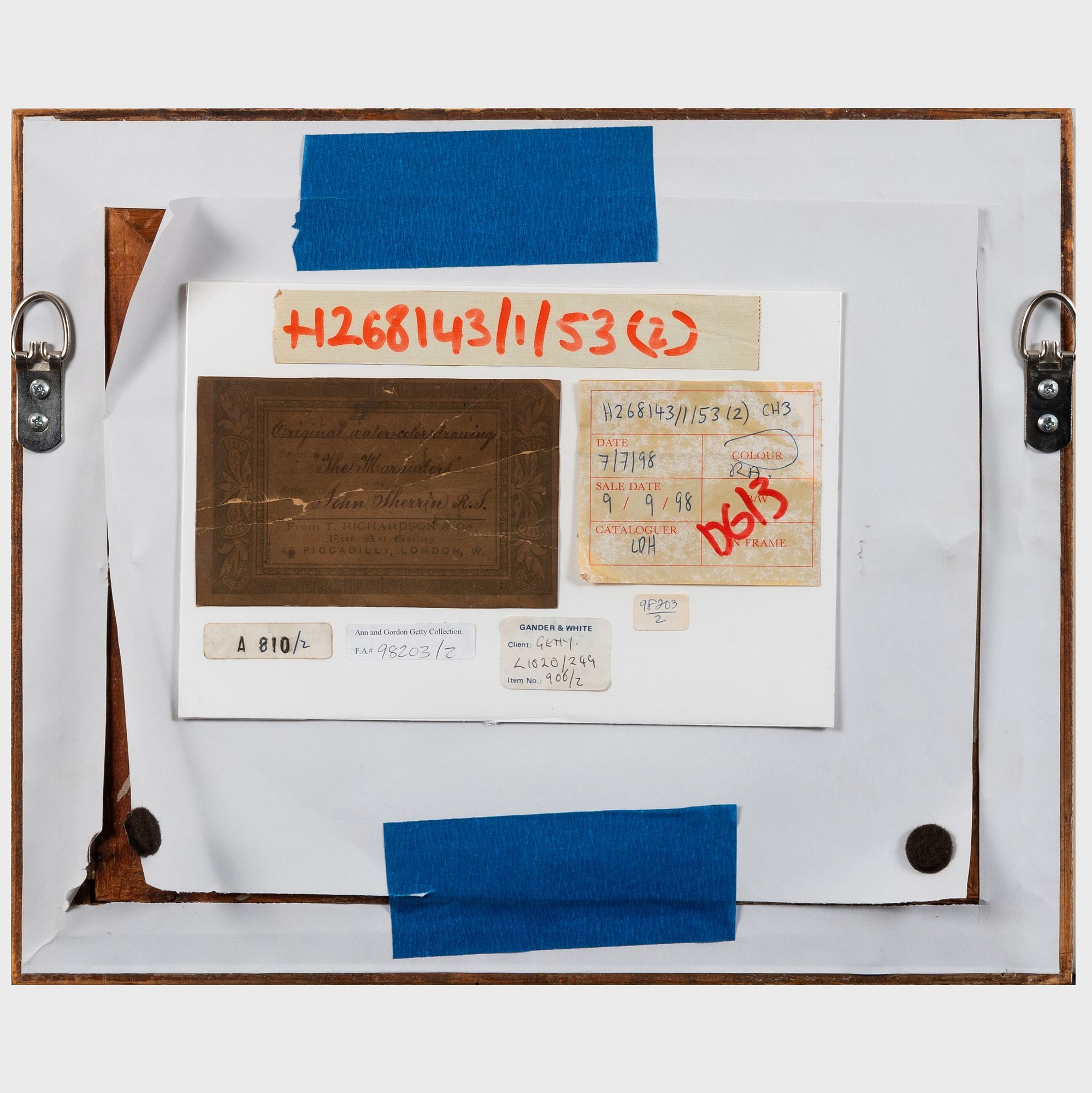 John Sherrin | The Marauders; and Sour Grapes | MutualArt