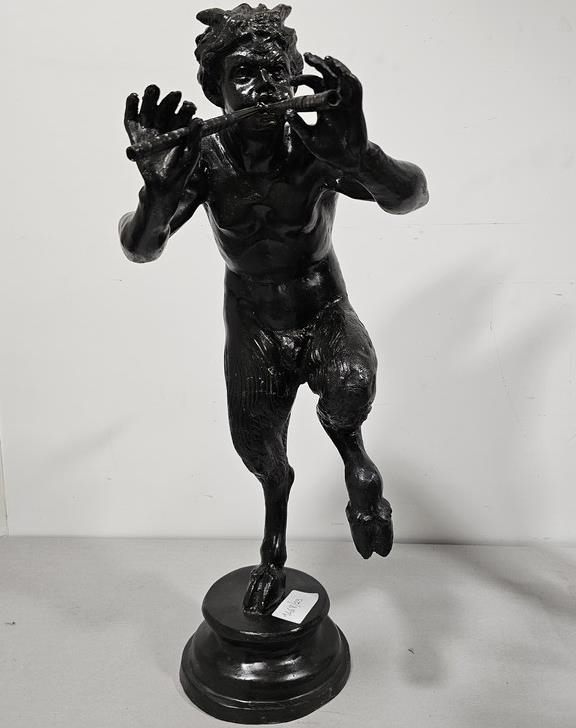 Neapolitan School, 20th Century | Fauno pifferaio | MutualArt