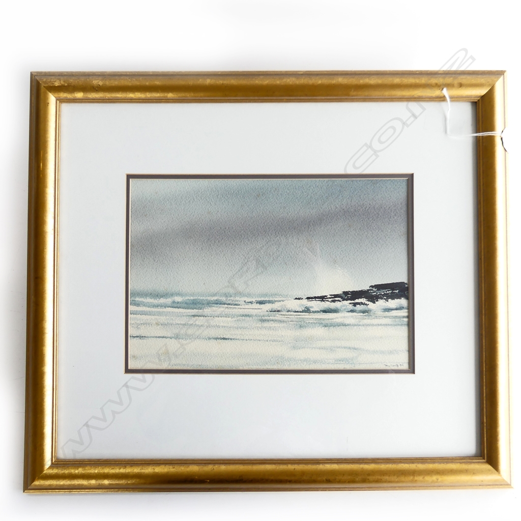 Tony Lewis | TONY LEWIS OCEAN W/C '82 225x330mm | MutualArt