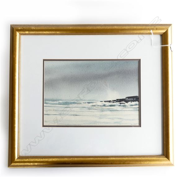 Tony Lewis | TONY LEWIS OCEAN W/C '82 225x330mm | MutualArt