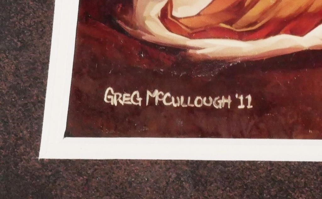 Greg Mccullough | DISNEY SORCERER GREG MCCULLOUGH SIGNED PHOTO | MutualArt